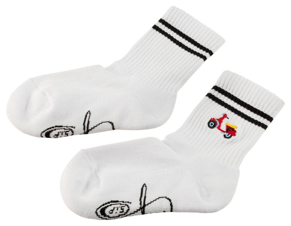 ■商品概要This product fits on almost all modelswhite80％ cotton，15％ polyamide，5％ elastane■詳細説明Cheerful Children’s socks with ...