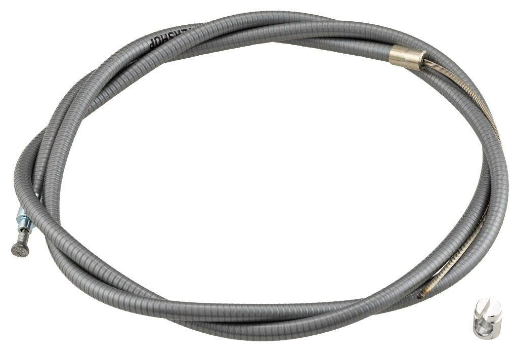 ■商品概要PEインライナースリーブ付き，ペア，ケーブルニップル付きグレーl(ケーブル)＝1265mmリード数 19Φ2mm/6.0mmステンレス鋼、オイル仕上げl(スリーブ)＝1100mmネジ付きロッドなしグレード1＊ - 高品質補修用OE...