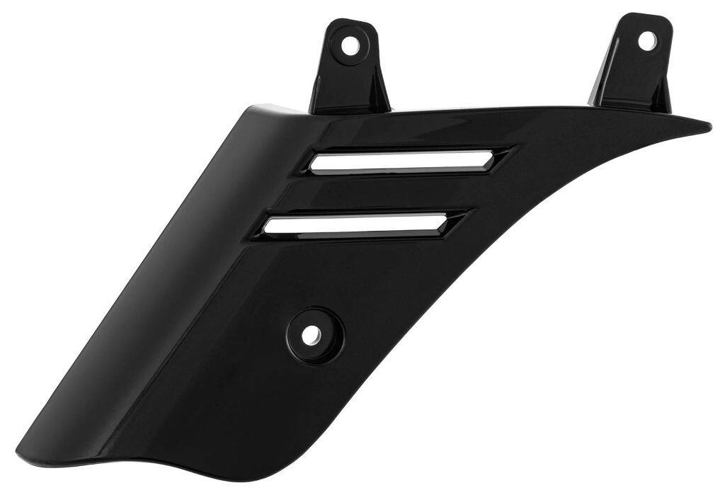 ■商品概要プラスチックブラック光沢ありOEM番号：649876 - 1C001153 (PIAGGIO)■詳細説明車両の仕上げにスポーティなフォークカバー。実際、フォークカバーは目立たないパーツですが、オリジナルのパーツではベスパの良さを表...