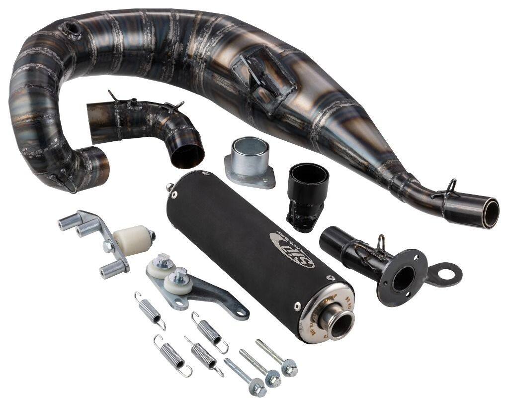 ■商品概要Exhaust type：Reso exhauststeelclear coatedaluminium silencercolor silencer：matt blackright handwith lambda and EGT ...
