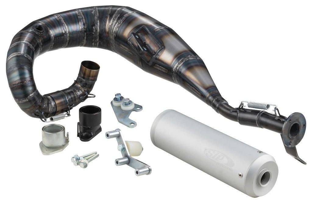■商品概要Exhaust type：Reso exhauststeelclear coatedaluminium silencercolor silencer：silverright handwith lambda and EGT conn...