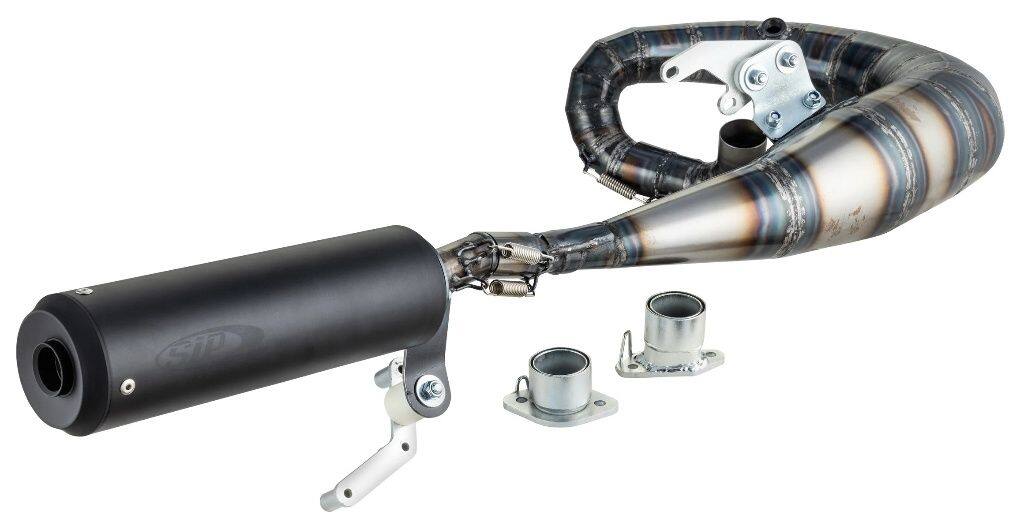 ■商品概要Exhaust type：Reso exhauststeelclear coatedaluminium silencercolor silencer：matt blackright handwith lambda and EGT ...