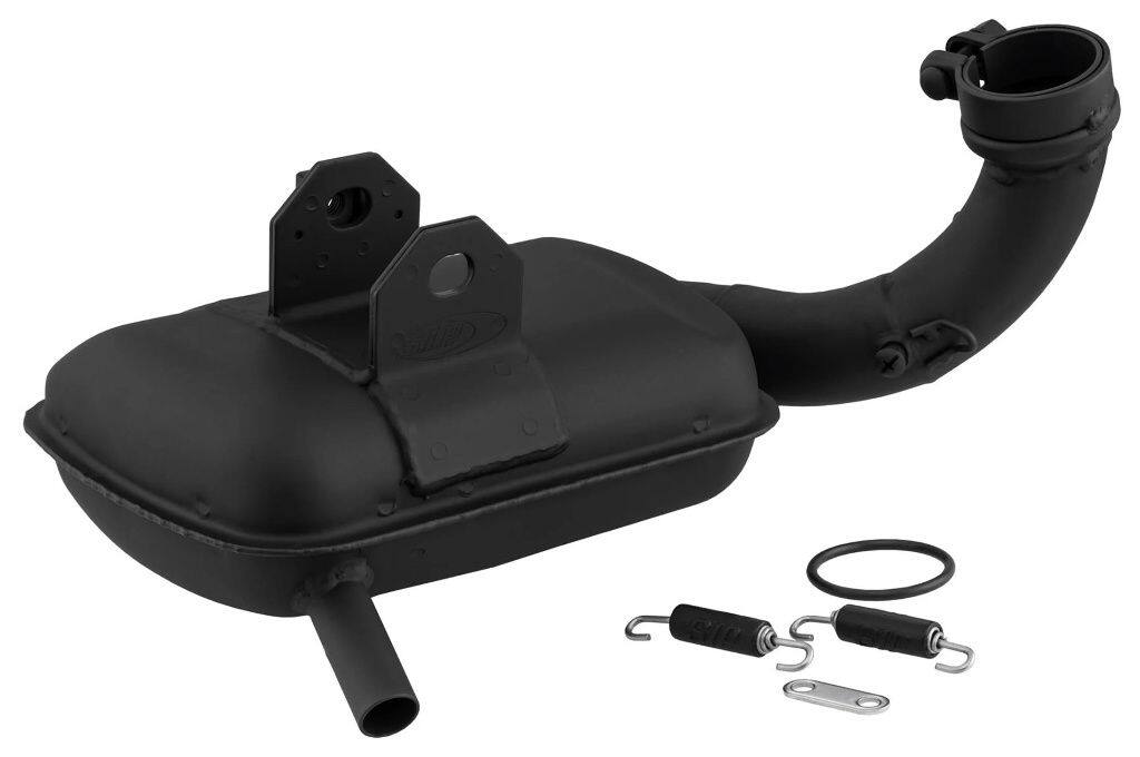 ■商品概要Exhaust type：Box exhaustEngine type：200cc，Largeframesteelblackfits wide tyreO-ring flange，EGT and Lambda connection...