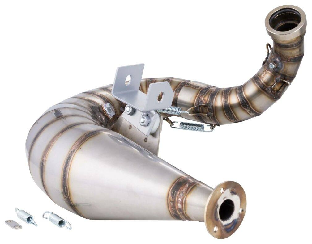 ■商品概要for Vespa 200 Rally／P200E／PX200 E／Lusso -＞’94／Cosa 1 200Exhaust type：Reso exhaustEngine type：200cc，Largeframestainl...