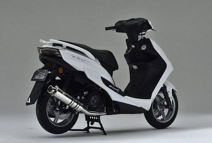 ■商品概要◯サイレンサー (全長約450mm)シェル部分：ステンレス 100Φ×340Lシェル以外の部分：ステンレス ポリッシュ仕上げ出口形状：60.5Φ斜めカール仕様 (標準装備バッフル 57.5Φ)差込部分：50.8Φ◯エキパイステンレ...