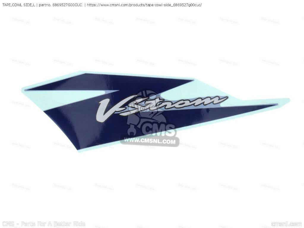 ■商品概要互換純正品番：6869527G00CUC■詳細説明【世界中の名車を蘇らせるCMS。あなたの愛車に、再び命を吹き込みませんか？】「メーカー廃盤(ご相談パーツ)で修理を諦めていた...」「オークションで出所不明の中古品を買うより、安心...