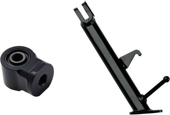 ■商品概要2018：20mmダウン2019-：15mmダウン【セット内容】ローダウンキット(PHA0040D)ショートサイドスタンド(PHS0040)【カラー】ローダウン：ツヤ消しブラックアルマイトショートサイドスタンド：ブラック【素材】ロ...