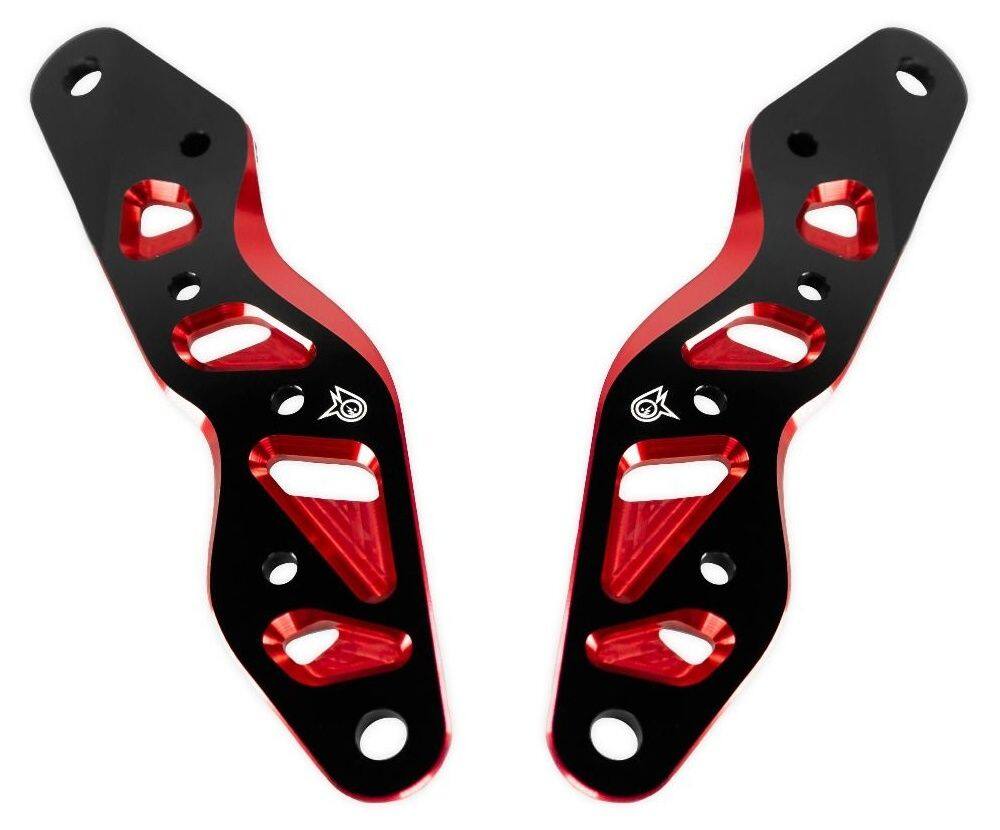 ■詳細説明Features- Direct fit windshield bracket with unique two-toneanodizefinish- Replaces the original windshield cover- ...