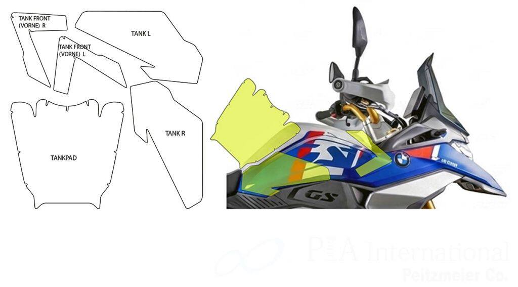 ■商品概要カラー：クリアー左右セット■詳細説明F450GSを傷から守るプロテクションシート。航空機のプロペラやローターブレードを守るために開発された素材を採用し、圧倒的な耐摩傷性を実現。飛び石や身につけていた硬いものなどによる傷から守ります...
