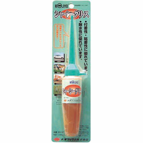 ■商品概要【容量】【100g】■備考シャシー用グリース。付着性、粘着性がすぐれています。.。澗滑個所iこ強く付着し、潤滑面から飛散することがありません。耐摩耗性・耐水性・防錆性がすぐれてます。