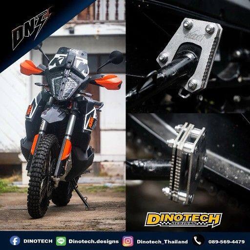 ■詳細説明DINOTECH Side Stand Foot for KTM 790 ADVENTUREIncreases side stand stability， distributes motorcycleweight，prevents...