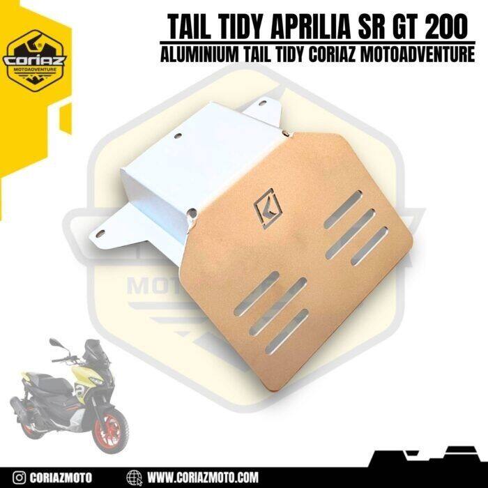 ■商品概要仕様：- アルミニウム T6 3mm- CNCレーザーカット・オリジナルアルミ仕上げカラー- Coriaz Motoadventure基準で製造付属品：M6 30mmボルト(1本)適合車種：アプリリア SR GT 200 2022...