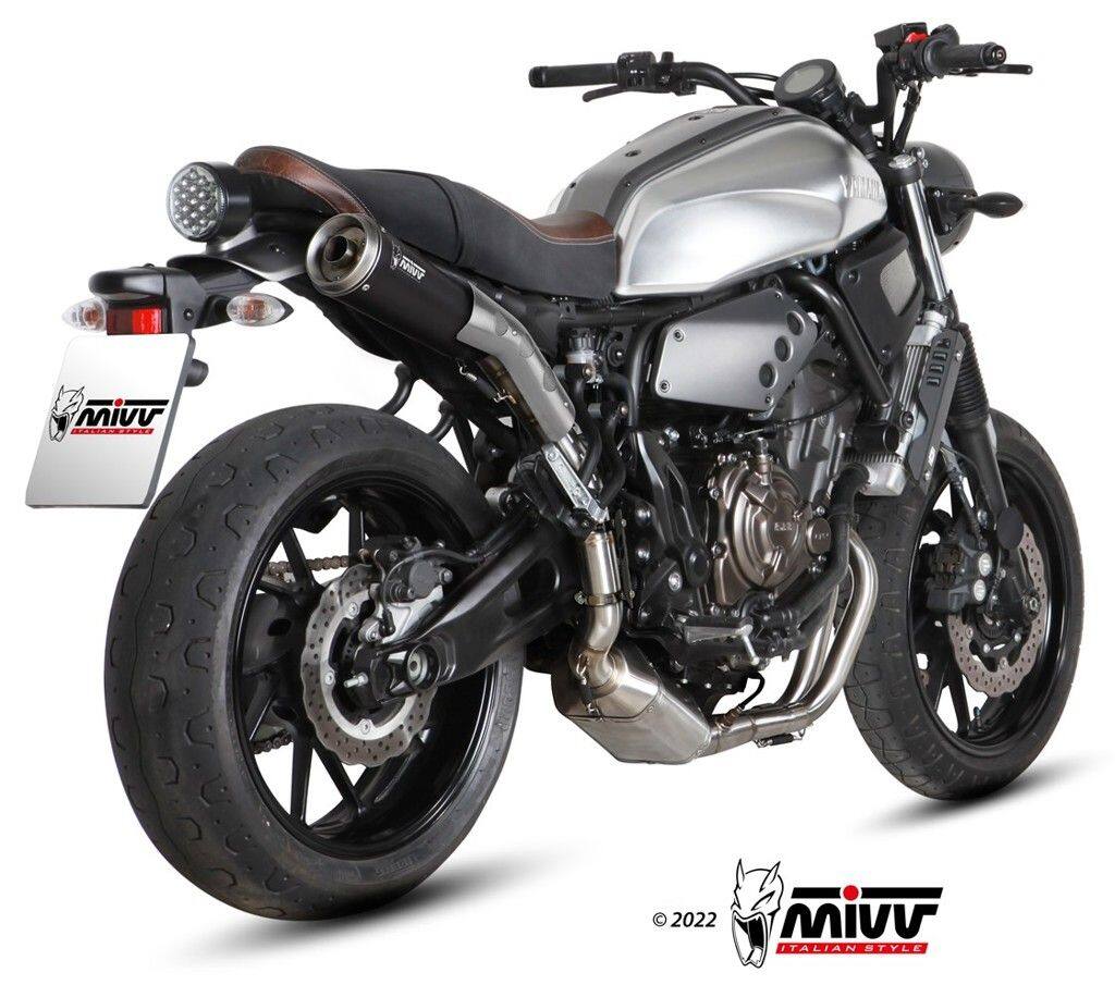 ■商品概要ブラックステンレス■詳細説明Mivvのスリップオンマフラーは、バイクのルックス、サウンド、そして性能を向上させるよう設計されています。そのデザインには細部まで徹底したこだわりが注がれており、バイクの見た目で個性を主張したいと願うラ...