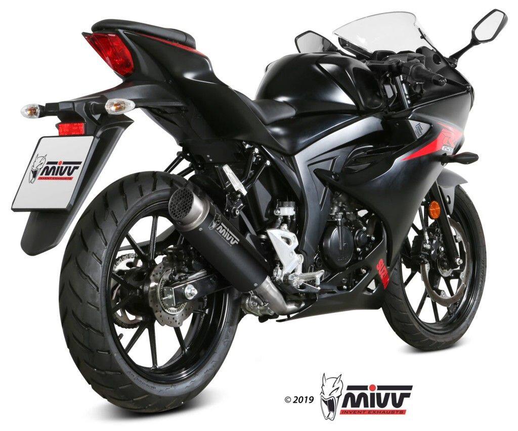 ■商品概要ブラックステンレス■詳細説明Mivvのスリップオンマフラーは、バイクのルックス、サウンド、そして性能を向上させるよう設計されています。そのデザインには細部まで徹底したこだわりが注がれており、バイクの見た目で個性を主張したいと願うラ...