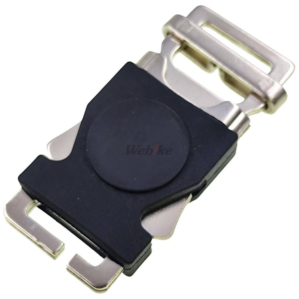 ■商品概要【材質】スチール ゴムM 18mm幅まで対応■詳細説明ヘルメットのアゴ紐を容易に脱着可能にするヘルメットワンタッチクリップです。ヘルメットのベルト幅に合わせてお選びください。■注意点※画像には他の商品が含まれています。※ヘルメット...