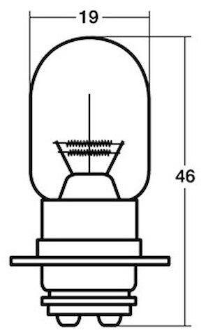 ■商品概要タイプ：白熱球12V電球規格：12V18／18W-T19-P15D251種類・電圧：白熱球12V形状・定格：18／18W-T19タイプ・口金：P15D251PH7用途：ヘッド球・バイク適合品番ホンダ純正品番34901-GW2-00...