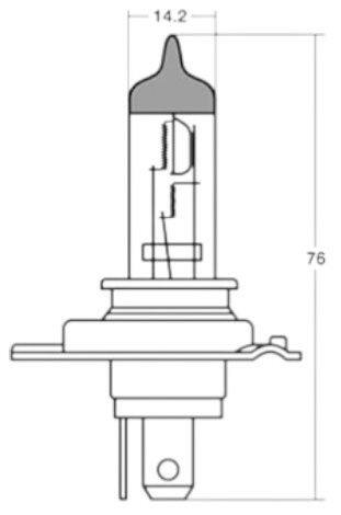 ■商品概要タイプ：ハロゲン HS1種類・電圧：ハロゲン12Vタイプ・口金：HS1・仕様定格：12V35／35Wガラス球：T14.2口金：PX43T-38用途：ヘッド球・バイク適合品番ホンダ純正品番34901-MJ6-73234901-MJ6...
