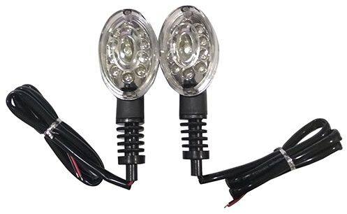 ■商品概要タイプ：LEDカラー：クリア材質：ABS・仕様電球定格：12V／0.96W発光色：アンバー用途：バイク用■詳細説明純正タイプのLEDウインカーです。視認性UPと消費電力削減に貢献します。LEDウインカーへの交換としてのカスタムはも...