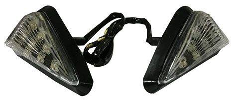■商品概要タイプ：ASSY・セットカラー：クリア材質：プラスチックセット内容・付属品：左右各1点のセットです製造国：中国用途：バイク用■詳細説明個性派ウインカーで他のバイクと差をつけましょう！汎用LEDカスタムウインカーDC12VでもLED...