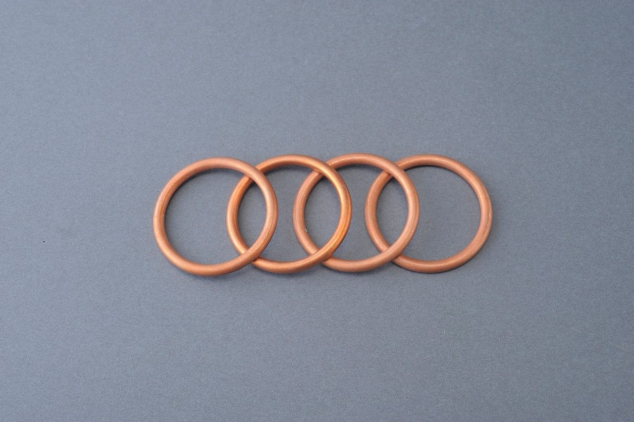 ■商品概要銅製4枚1セット1台分該当純正品番：18291-254-000■詳細説明装着時に圧縮される事で、排気の漏れを防ぎます。マフラー脱着ごとに新品使用が原則。■注意点※本製品の取付は、車両本体のメーカー発行サービスマニュアルを基本として...