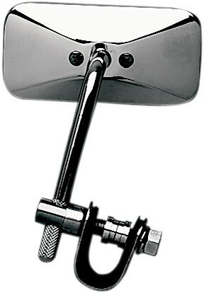 ■商品概要Display Color／Finish：ChromeMaterial：AluminumMirror Head Height Imperial：2”Mirror Head Shape：RectangleMirror Head Wi...