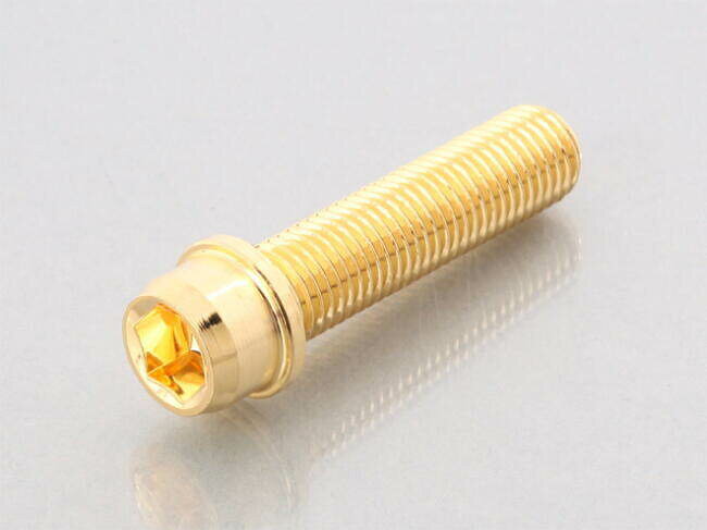 ■商品概要サイズ：M10×P1.25入数：1素材：ステンレス／24Kメッキ仕上げ■注意点※画像はイメージです■適合車種&ensp;&ensp;&ensp;備考: 汎用
