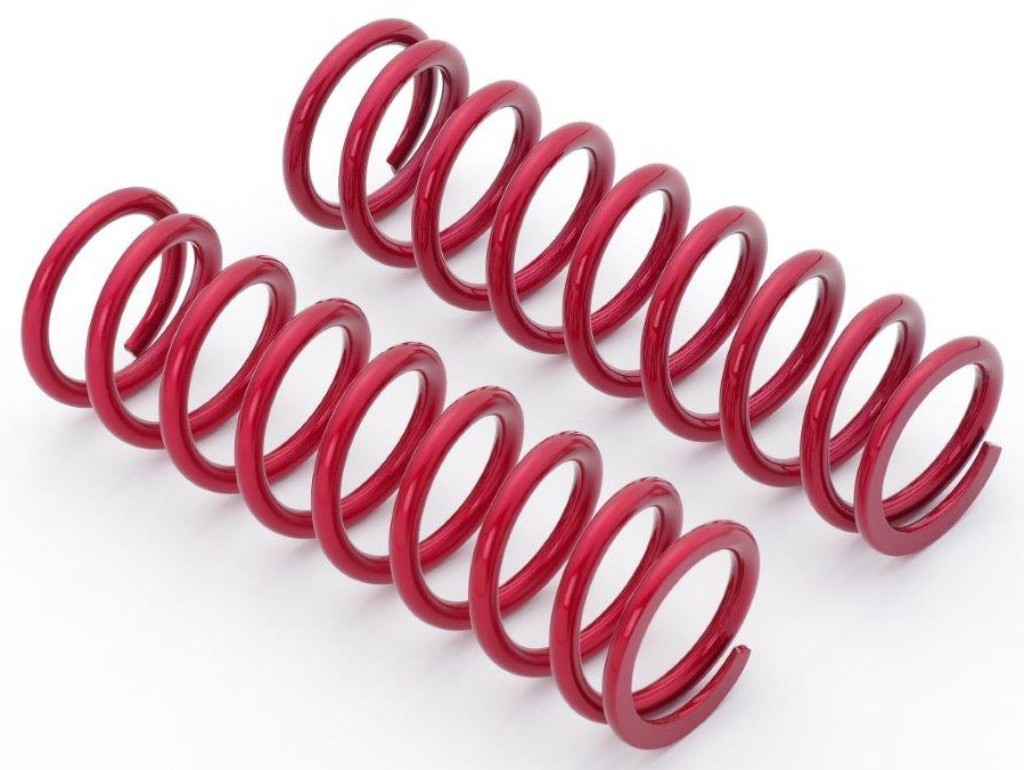 ■商品概要335mm用スプリングレート12N／mm (フリー長193.5mm)入数：左右セット■詳細説明キャンディーメタリックレッドTG80　ADVANTAGE SHOWA RSシリーズ専用に取り付ける為の専用スプリングです。■注意点※メー...