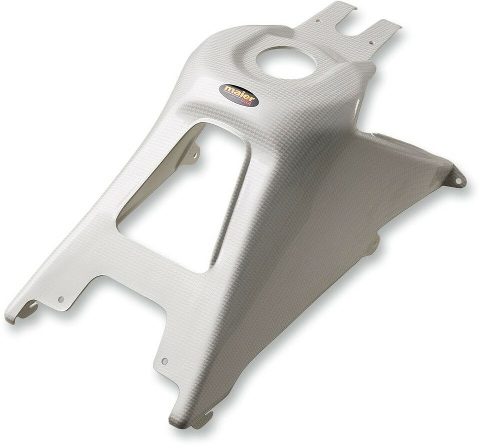■商品概要カラー：ホワイト カーボンファイバーU.S.A.製：○タイプ：フューエルタンクカバーCOLOR：White Carbon FiberMADE IN THE U.S.A.：YesTYPE：Gas Tank Cover■詳細説明・Ma...