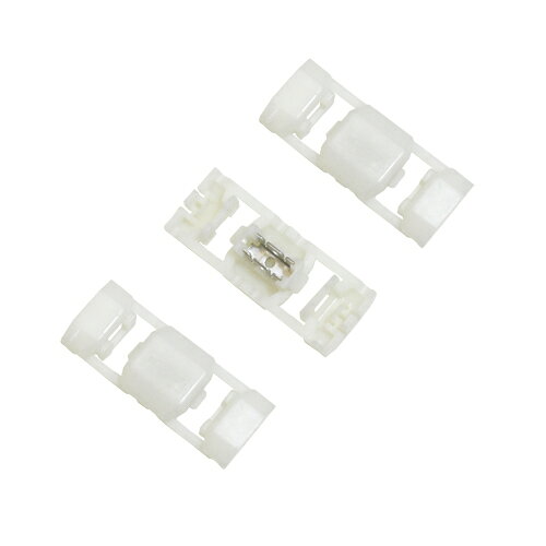 ■商品概要カラー：ホワイト入数：30個適合コードサイズ：AV(S)0.18-0.36sq使用可能電力：DC12V40W以下／DC24V80W以下【素材】・コネクター：ナイロン66・Uエレメント部：りん青銅(スズメッキ)■詳細説明配線コードの...