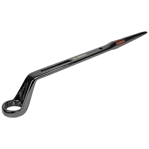 ■商品概要【商品仕様】M20用2面幅：32mm角度：約70度【規格】SPD-S32W■詳細説明トルシアボルト用として高さと角度設計されたシノ付きメガネレンチです。【用途】トルシアボルトの仮締め・鉄骨ノボルト穴合わせや仮固定。【商品機能】落下...