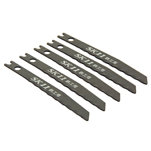 ■商品概要【素材／材質】・SKH(ハイス鋼)【商品仕様】5枚入全長：80mm山数(インチ当り)：24切断能力：軟鋼材：0.5-3.0mm・非鉄：0.5-5.0mm【規格】テッコウヨウ■詳細説明ジグソー用交換ブレードです。【用途】鉄工用(軟鋼...