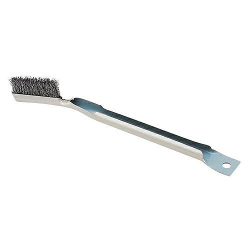 ■商品概要【商品仕様】タイプ：共柄ブラシ毛材：ワイヤー線ワイヤー線径：0.3mm【規格】NO.11■詳細説明サビ落としや、ペンキはがし等に適したワイヤーブラシです。【用途】サビ落とし・ペンキはがし。【商品機能】波線ワイヤーで毛材密度の高い共...