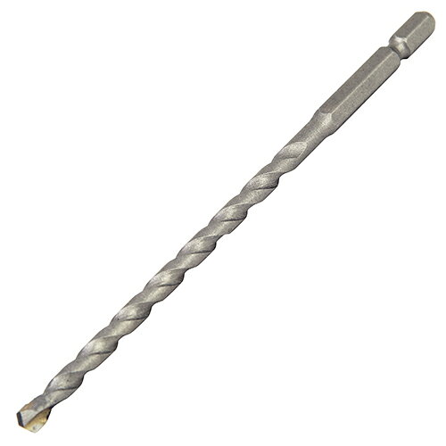■商品概要【素材／材質】・刃先：超硬チップ【商品仕様】サイズ：6.5mm6.35mm六角軸全長：150mm有効長：100mm適合機種：回転ドリル・充電ドリル・インパクトドライバー適応材：(回転ドリル使用時)ブロックレンガ○・モルタル◎・AL...