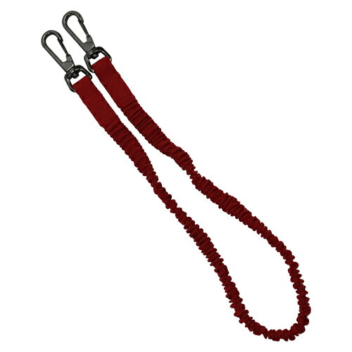 ■商品概要【素材／材質】・ロープ：ポリエステル・金具：亜鉛鋳物【商品仕様】使用荷重：3kg以下色：レッド自然長：730mm最大伸長：1450mm【規格】SSC-3NRDレッド■詳細説明からみにくい布製です。【用途】工具などの落下・紛失防止。...
