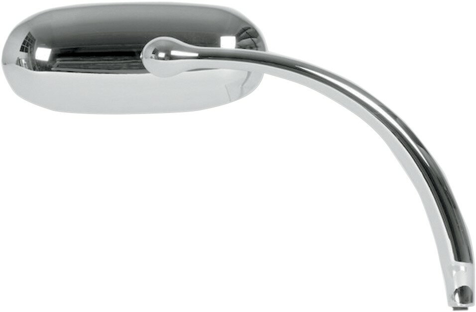 ■商品概要カラー：ナチュラル仕上げ：クロームガラス高さ：2”ガラス形状：オーバルガラス幅：4 3／4”U.S.A.製：-パッケージング：1個サイド：右側専用設計：-ステムサイズ：5 3／8”ステムタイプ：カーブ、ロングスタイル：カスタム補修...