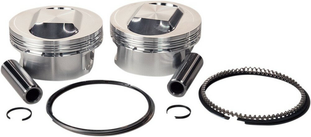 ■商品概要ボアサイズ：3.563”圧縮比：11：1U.S.A.製：○モデル：MONSTER BIG BOREパッケージング：ペアピストンドーム：レイズド専用設計：○ストローク：3 13／16”スタイル：パフォーマンス補修タイプ：ピストンキッ...