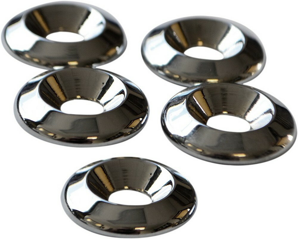 ■商品概要カラー：ナチュラル仕上げ：クロームU.S.A.製：○素材：アルミパッケージング：5ーパックサイズ：5／16”専用設計：-スタイル：カスタム補修タイプ：ワッシャーCOLOR：NaturalFINISH：ChromeMADE IN T...