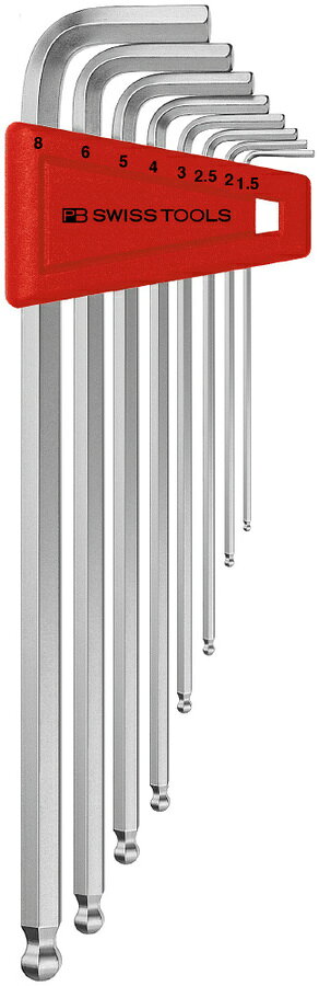 ■商品概要【セット内容】・ボール付ロング六角棒レンチ (212L-1.5・2・2.5・3・4・5・6・8)【質量 (g)】264■詳細説明【特長】●ニッケルクロームメッキされており、耐錆性と長寿命を可能にしています。●エッジは軽く隅取りして...
