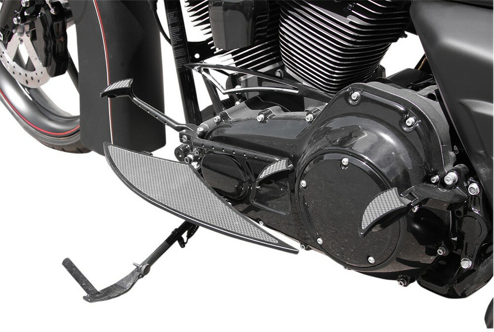 ■商品概要COLOR：Black，NaturalFINISH：Re-MachinedMADE IN THE U.S.A.：YesMATERIAL：Aluminum，RubberMODEL：Bagger NationPACKAGING：Eac...
