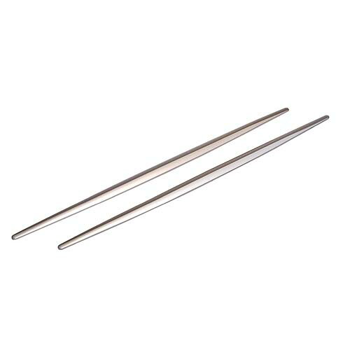 ■商品概要カラー：クロームシルバー●製品サイズ : 高さ14×幅350×奥行4mm●カラー : クロームシルバー生産国：日本■備考●高級感アップ メッキ外装パーツ●高級感を高めるロングサイズのバンパーガード●曲げに強い上質のクロームシルバーを使用