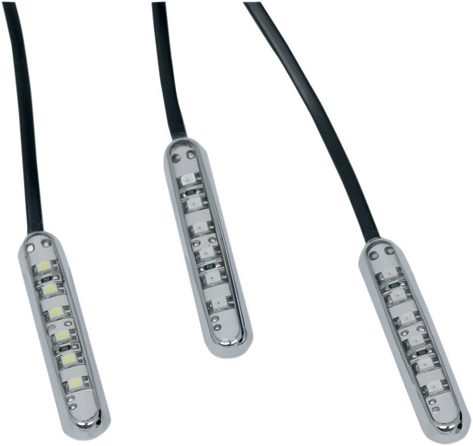 ■商品概要バルブカラー：ホワイトバルブスタイル：LEDカラー：ナチュラル寸法：2.3”L x .45”W x .2”H仕上げ：クローム機能：シングルレンズ：アムバーライト：○U.S.A製：-モデル：MAGIC SPOTSバルブ数：6パッケー...