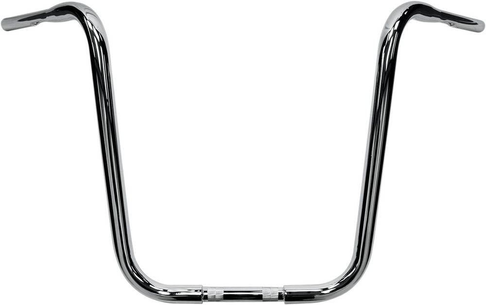 ■商品概要バー径：1 1／4”センター幅：12”クランプ部分バー径：1”カラー：ナチュラル穴加工：〇グリップエンド高さ：18”仕上げ：クロムクロスバーパッド付属：-ローレットエンド：-U.S.A.製：〇材料：スチールモデル：APE HANG...