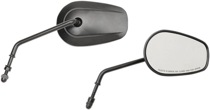 ■商品概要カラー：ブラック仕上げ：マットガラス高さ：3 1／2”ガラス形状：ティアドロップガラス幅：5 1／2”U.S.A.製：-入数：2個1セットサイド：左側、右側専用設計：-ステムサイズ：5”ステムタイプ：ロングスタイル：カスタム補修タ...