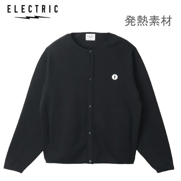 ELECTRIC エレクトリック 日本正規品 HEAT INNER BUTTON DOWN 薄くても発熱素材を採用しているので想像以上に暖かい。伸縮するので運動時にもストレスがなく重ね着にもおすすめ。 スノーボードや釣り、ゴルフなど動く際に...