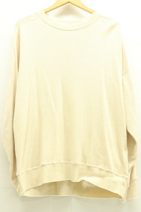 　商品状態説明 詳細説明 Cotton Swedish Rib Trainer/phlannel/4/ベージュ 肌色/無地 【状態ランク：C 使用感がありダメージが確認できる状態】 【状態備考】 全体的に着用による生地のくたびれが見られます...