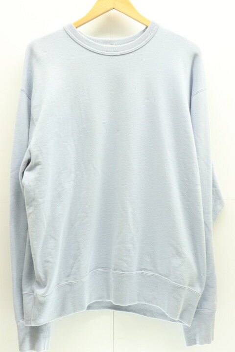 　商品状態説明 詳細説明 Suvin Gold Cotton Sweatshirt/Phlannel/4/水色 アクアブルー 【状態ランク：C 使用感がありダメージが確認できる状態】 【状態備考】 全体的に着用による生地のくたびれ、毛羽立ち...