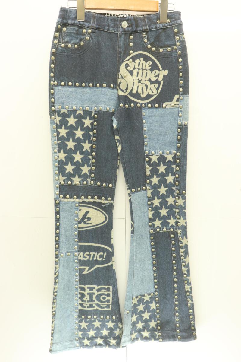 　商品状態説明 詳細説明 TYPE LOGO柄 リバーシブルスウェットパンツ HYSTERIC GLAMOUR F 青 ブルー 【状態ランク：C 使用感がありダメージが確認できる状態】 【状態備考】 全体的に毛羽立ちが見られます。 表記サイ...