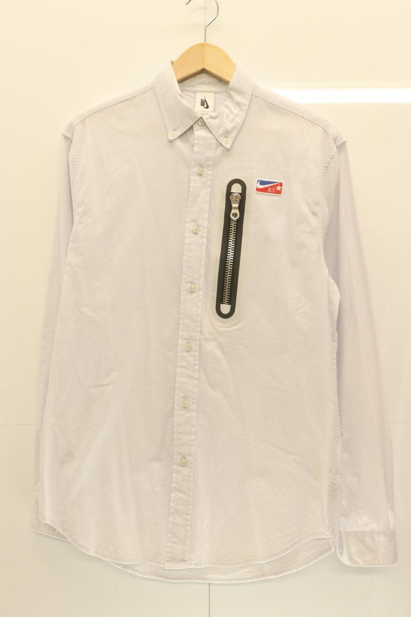 　商品状態説明 詳細説明 LAB RT BB Oxford シャツ NIKE M 水色 アクアブルー ロゴ 【状態ランク：C 使用感がありダメージが確認できる状態】 【状態備考】 前面襟、左袖口付近に汚れが見られます。 表記サイズ M 実寸...