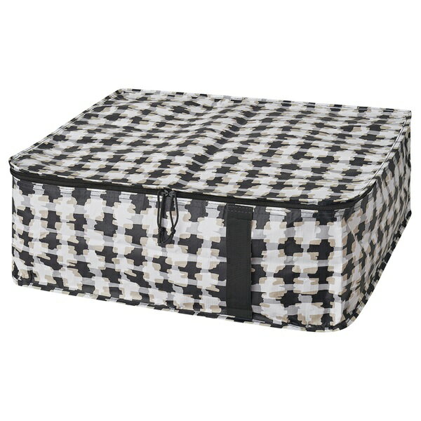 この収納ケースは、衣類や季節物のアイテム、予備の掛け布団や枕などを必要になるときまでホコリや汚れから守りながらきちんと保管できますシーズンオフの衣類やベッドリネンをホコリから守れます。ベッド下に入れるのに最適ですお手入れが簡単です。水で洗っ...