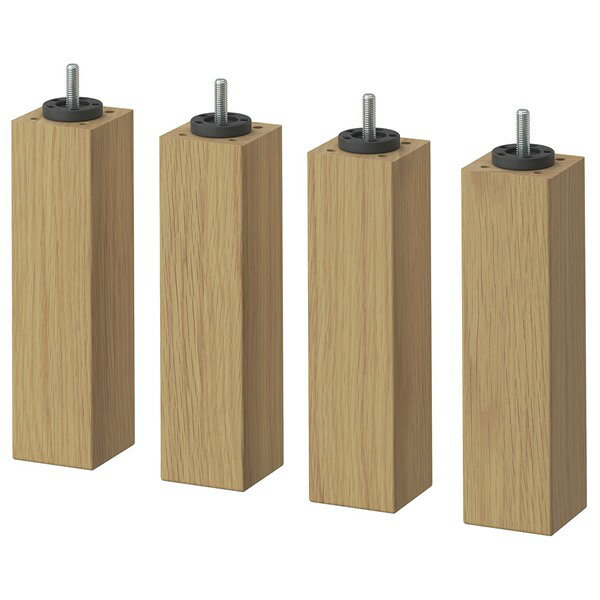 新しい見た目に変えたい？ スマートなデザインの脚でベッドをリフレッシュし、ベッドルームの雰囲気をさらにアップさせましょう。 2種類の高さがあるので、自分に最適なものを選べます高さ20cm — 収納やロボット掃除機のためのスペースがたっぷりあ...